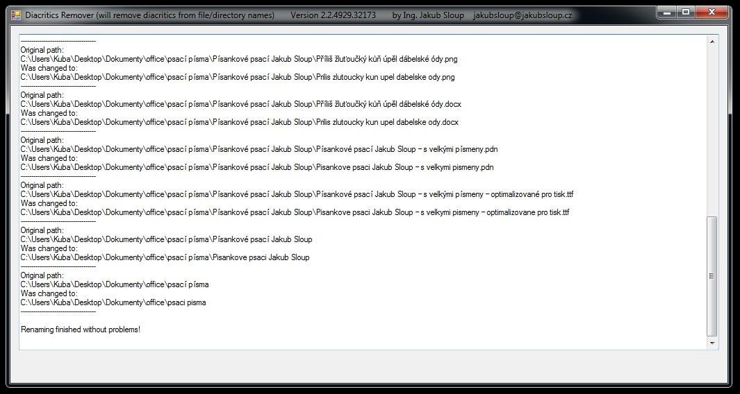 Diacritics Remover Windows 10 Download